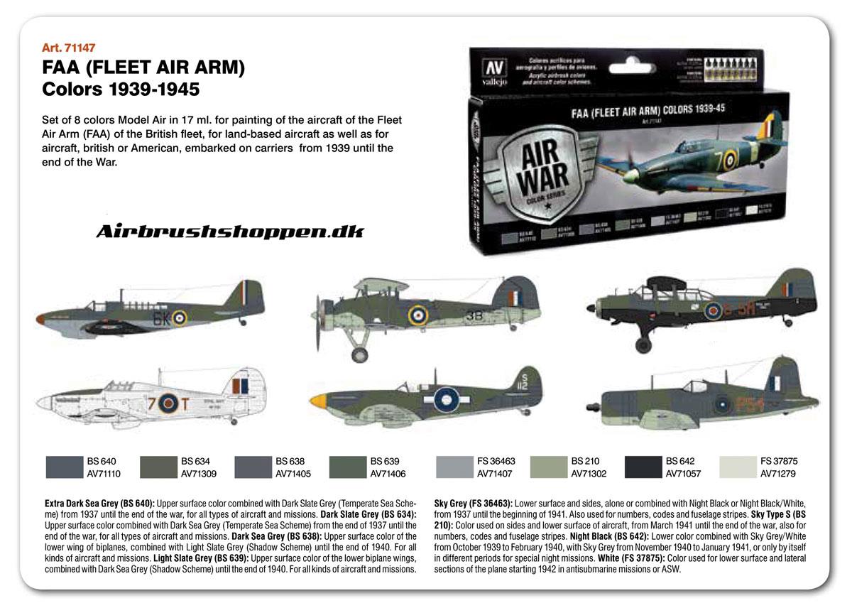 71.147 FAA (FLEET AIR ARM) Colors 1939-1945 - Airbrushshoppen