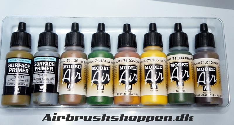 71.160 IJA Colors set 8x17ml - Custom Colors