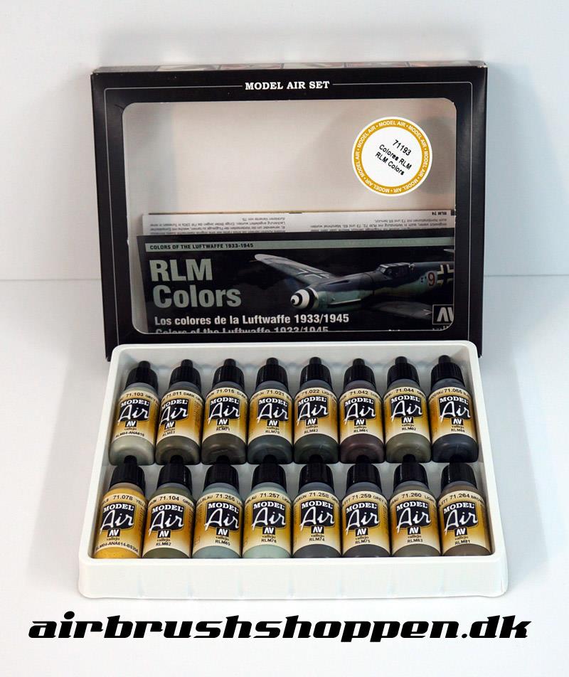 71.193 RLM Colors 16x17ml - Custom Colors