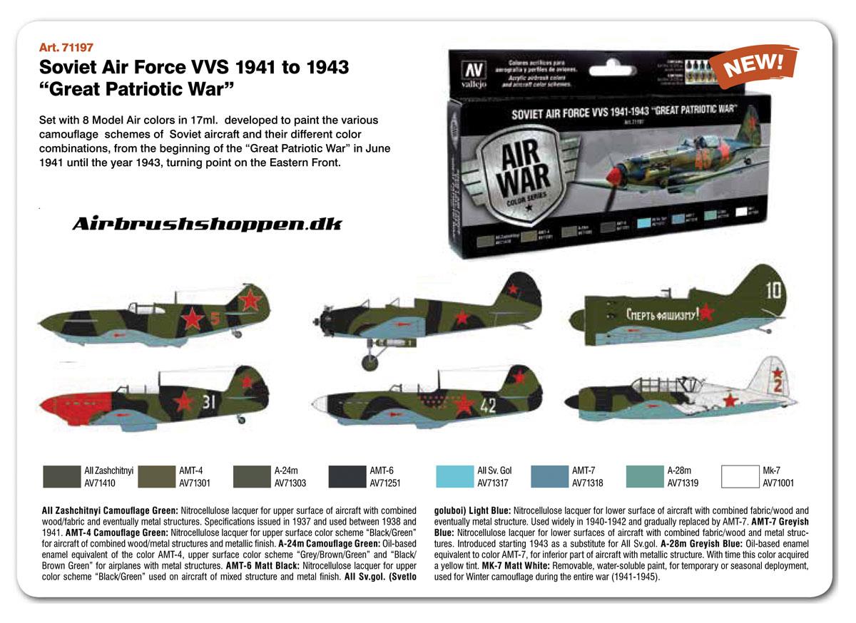71.197 Soviet Air Force VVS 1941 to 1943 Great Patriotic War ...