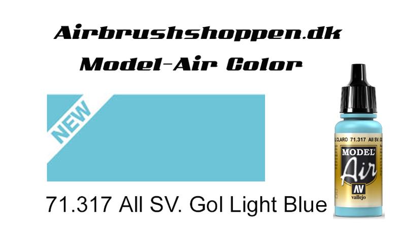 71.317 All SV. Gol Light Blue - Custom Colors