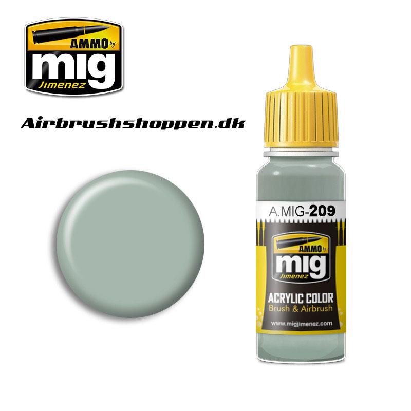 A.MIG-209 LIGHT GRAY FS 36495 - Airbrushshoppen