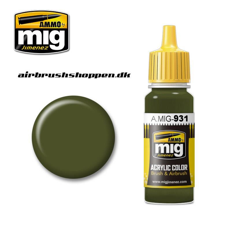 Ammo by MIG acrylic color A.MIG 931 RUSSIAN DARK BASE