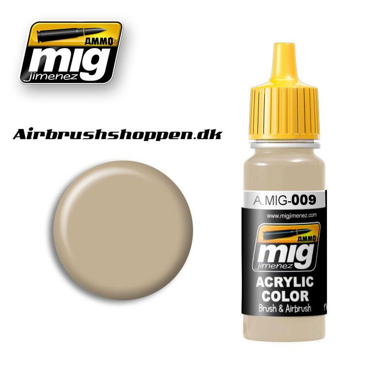 A.MIG-009 RAL 7027 SANDGRAU - Airbrushshoppen
