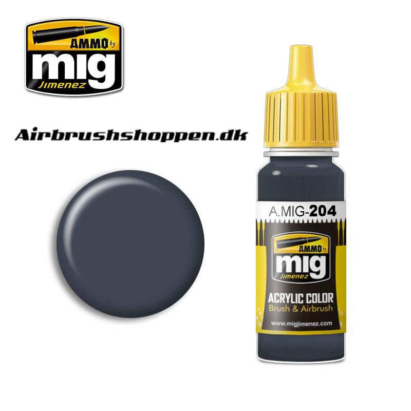 A.MIG-204 MEDIUM GUNSHIP GRAY FS 36118 - Airbrushshoppen