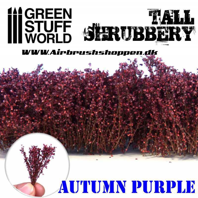Plante - Tall Shrubbery - Autumn purple - Høje buskadser efterårs lilla.